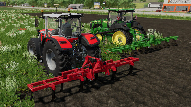 FS 22 – LIZARD Subsoiler 6m and 9m with plow | Simuway